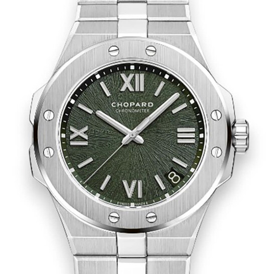 Chopard Alpine Eagle Automatic Green Dial Men's Watch 298600-3014 ...