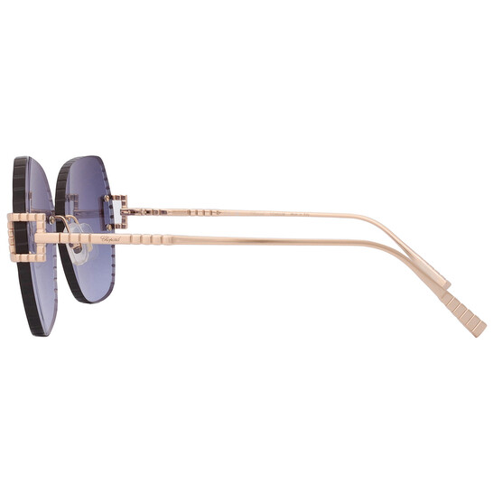 Chopard Blue Gradient Butterfly Ladies Sunglasses SCHG31M 0300 64 ...