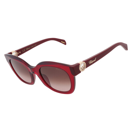 Chopard Brown Gradient Cat Eye Ladies Sunglasses SCH335S 0954 52 ...