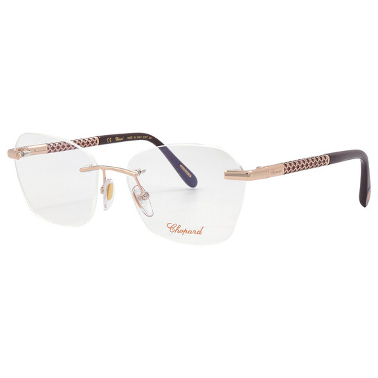 Chopard Demo Butterfly Ladies Eyeglasses VCHF47 08FC 56 190605314821 - Eyeglasses, Chopard ...