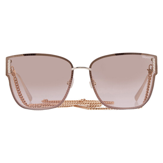Chopard Gold Cat Eye Ladies Sunglasses IKCHF73 594X 63 190605377529 ...