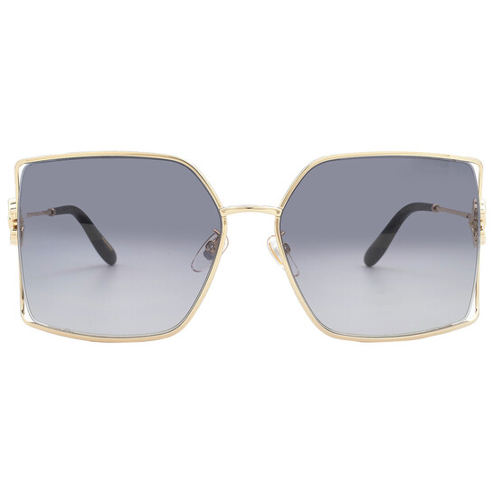 Chopard Grey Gradient Square Ladies Sunglasses SCHG68S 0300 62 ...