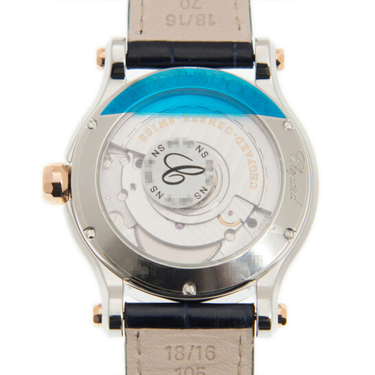 Chopard Happy Sport Automatic White Dial Ladies 36mm Watch 278559-6008 ...