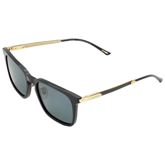 Chopard Polarized Grey Square Men's Sunglasses SCH339 700P 54 ...