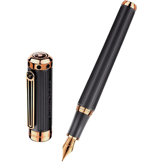Chopard Superfast Matt Black Lacquer Fountain Pen 95013-0353 - Fine ...
