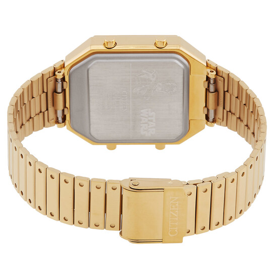 Citizen C-3PO Perpetual Quartz Analog-Digital Black Dial Men's Watch ...