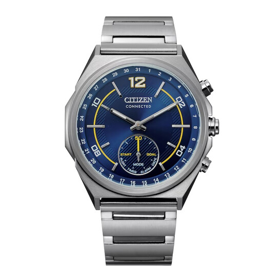 Citizen Connected Alarm Quartz Blue Dial Men's Smart Watch CX0000-55L ...