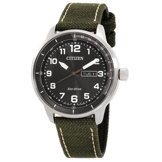 Citizen Eco-Drive Black Dial Men's Watch BM8590-10E 4974374334251 ...