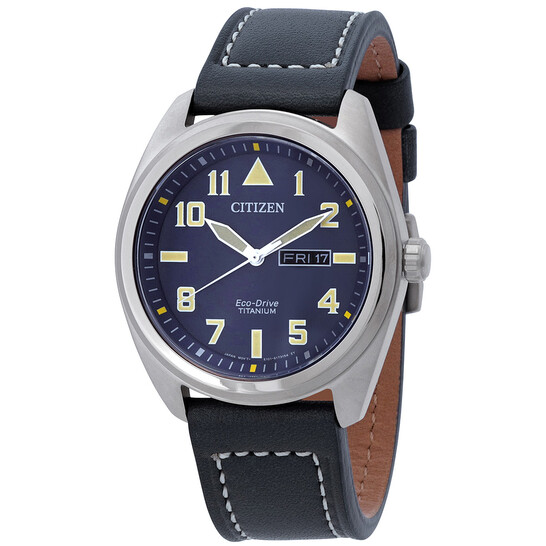 Citizen Garrison Eco-Drive Blue Dial Men's Watch BM8560-45L - Watches ...