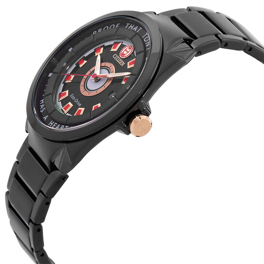 Citizen Marvel Tony Stark I Love You 3000 Men's Watch AW1019-52W ...