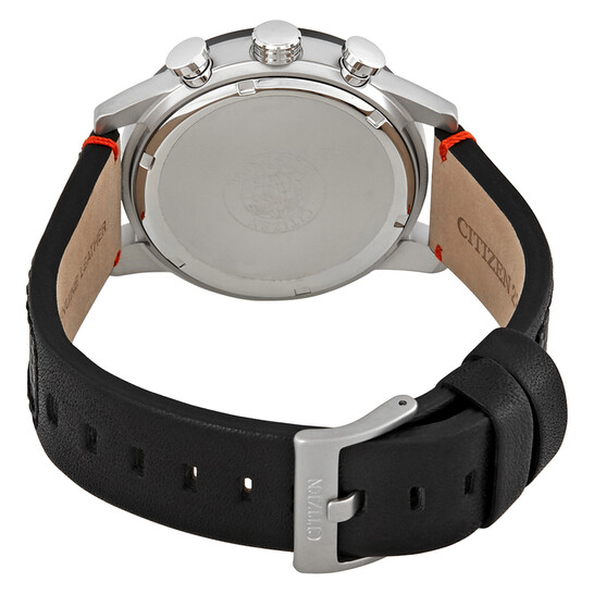 Citizen Primo Chronograph Eco-Drive Black Dial Men's Watch CA0681-03E ...