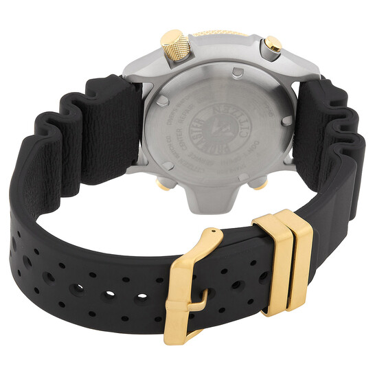 Citizen Promaster Aqualand Quartz Analog-Digital Black Dial Men's Watch ...