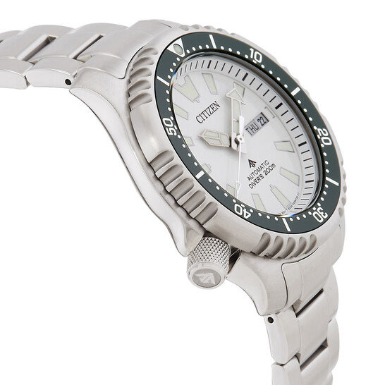 Citizen Promaster Automatic White Dial Men's Watch NY0168-64A ...