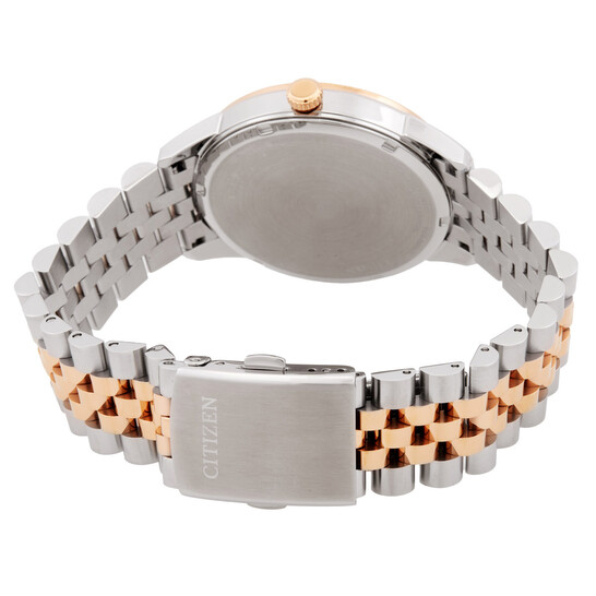 Citizen Rolan Eco-Drive Brown Dial Two-Tone Men's Watch AW0156-57X ...