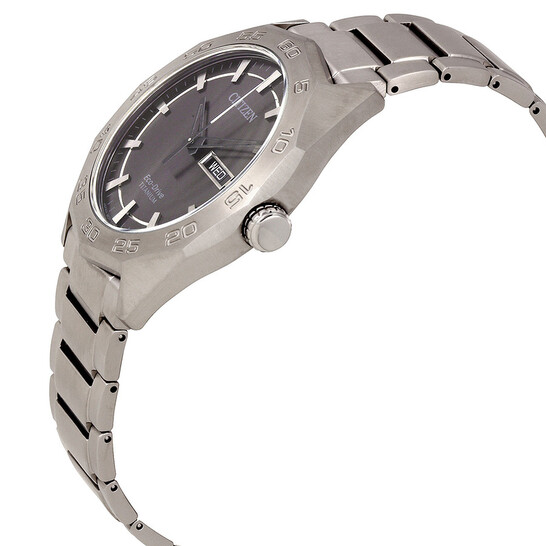 Citizen Super Titanium Eco-Drive Grey Dial Men's Watch AW0060-54H ...