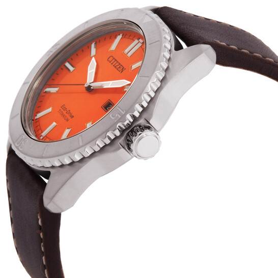Citizen Weekender Quartz Orange Dial Men's Watch AW1840-09X ...