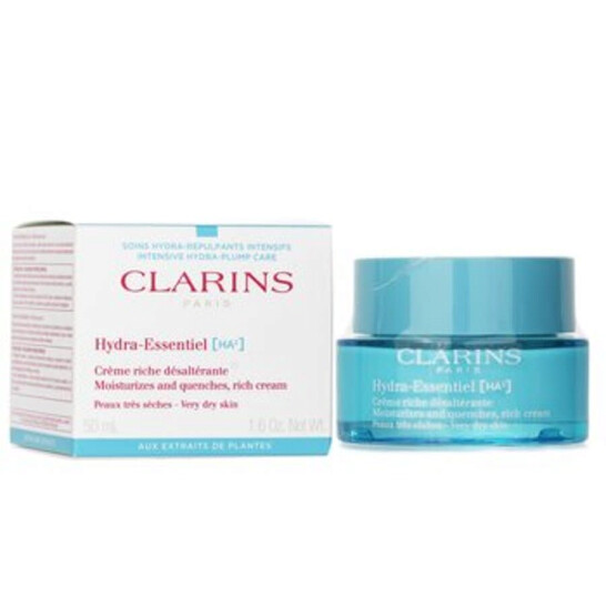 Clarins Hydra-Essentiel HA2 Moisturizes And Quenches, Rich Cream 1.7 oz ...
