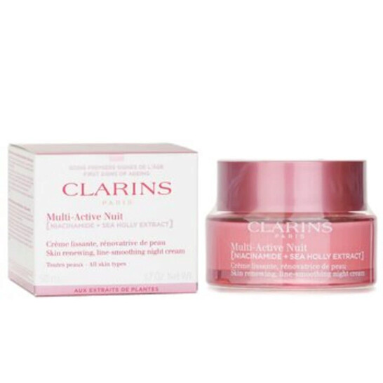 Clarins Multi-Active Nuit (Niacinamide + Sea Holly Extract) Skin ...