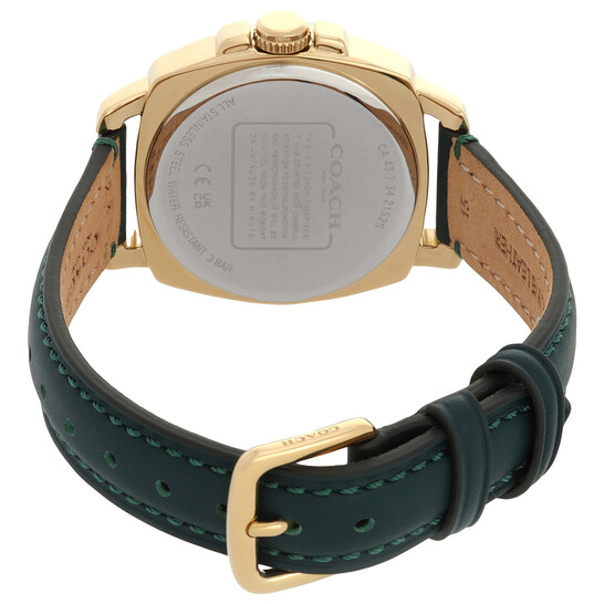 Coach Boyfriend Quartz Crystal Gold Dial Ladies Watch 14503982 ...