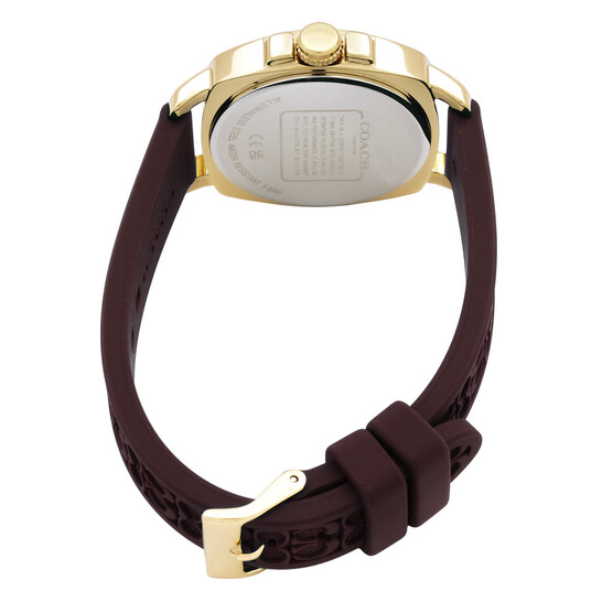 Coach Boyfriend Quartz Gold Dial Ladies Watch 14504178 - Watches ...