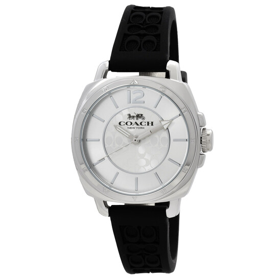 Coach Boyfriend Quartz Silver Dial Ladies Watch 14503877 - Coach ...