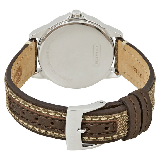 Coach Classic Signature White Dial Ladies Watch 14501525 885997052597 ...