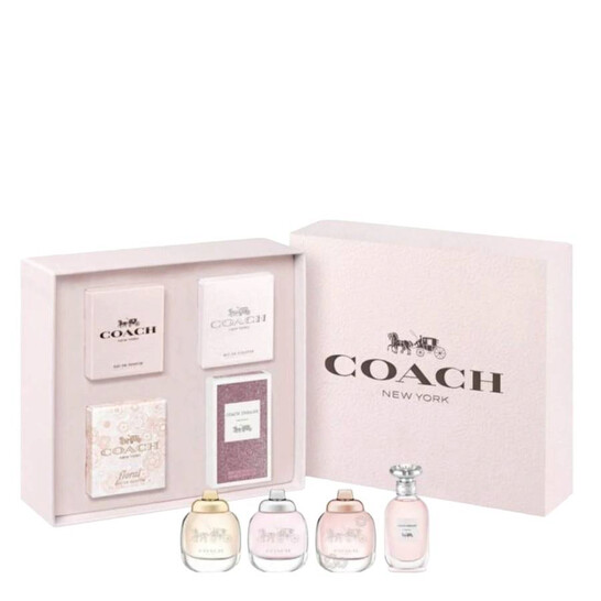 Coach Ladies 4 pcs Mini Set Gift Set Fragrances 3386460122900 ...
