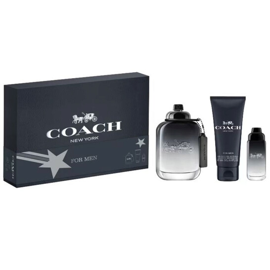 Coach Men's Coach New York Gift Set Fragrances 3386460147057 ...