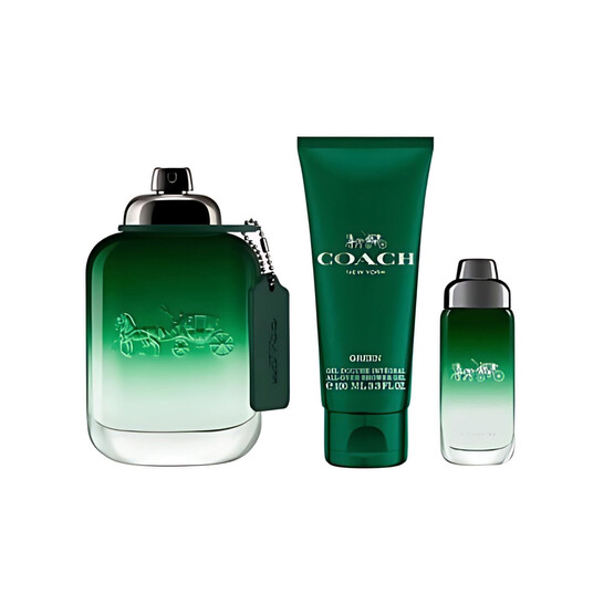 Coach Men's Green Gift Set Fragrances 3386460147118 - Fragrances, Green ...