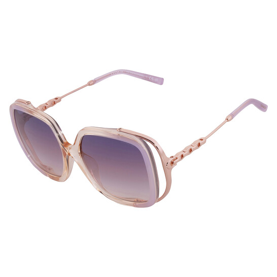 Coach Purple Yellow Gradient Square Ladies Sunglasses HC8423U 5889U6 56 ...