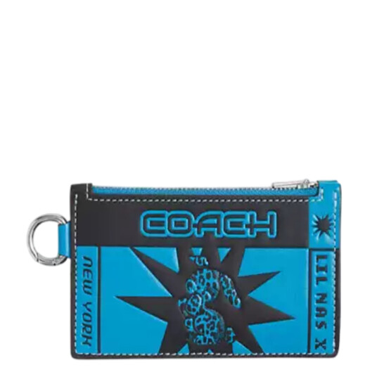 Coach The Lil Nas X Drop Zip Card Case CQ108 WJV 196395210572 ...