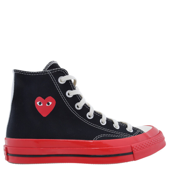 Comme Des Garcons X Cdg Play Converse High-Top Sneaker, Brand Size 10 ...