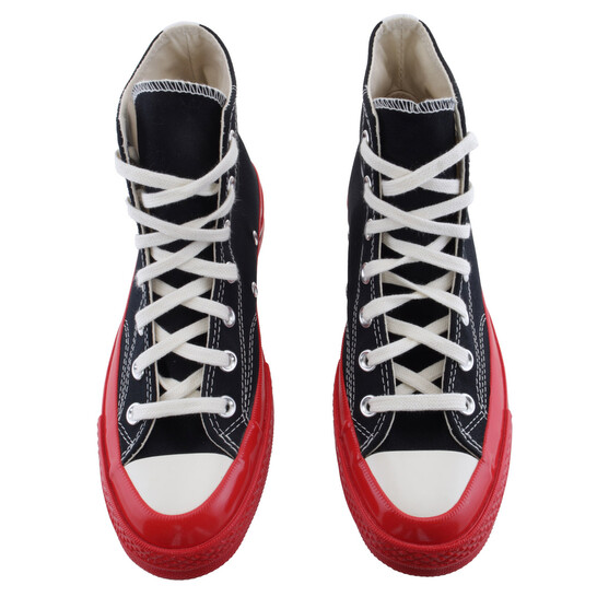 Comme Des Garcons X Cdg Play Converse High-Top Sneaker, Brand Size 10 ...