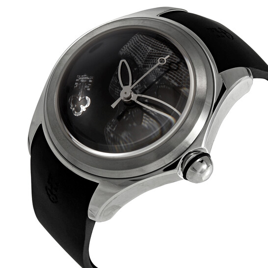 Corum Bubble Skull Automatic Black Dial Men's Watch 082.310.20/0371 ...