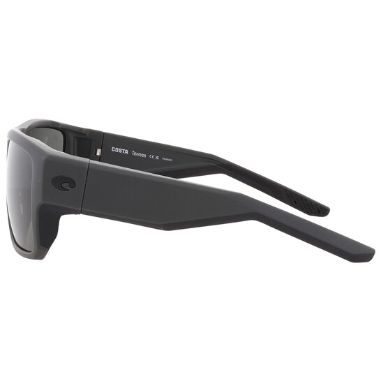 Costa Del Mar TAXMAN Grey Polarized Glass Square Men's Sunglasses ...