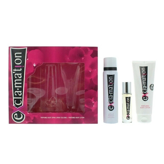Coty Ladies Exclamation Lotion Gift Set Fragrances 6001567760622 ...