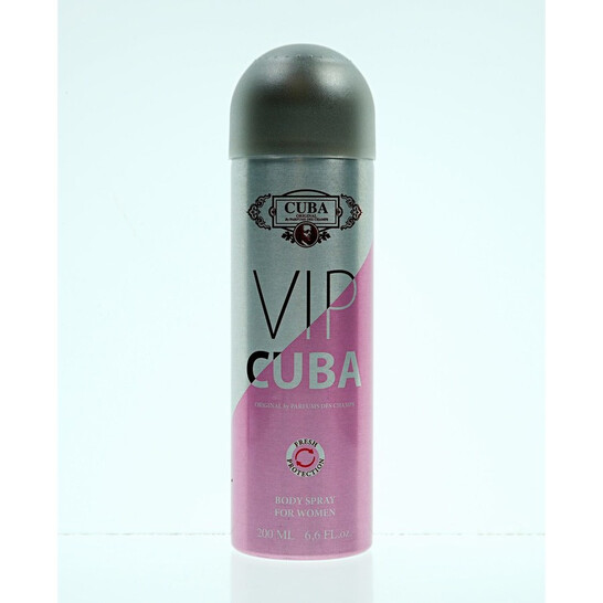 Cuba Ladies VIP Deodorant Body Spray 6.7 oz Fragrances 5425039221700 ...