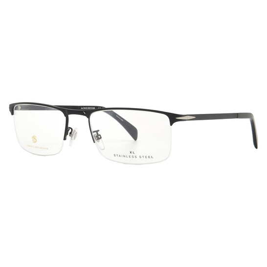 David Beckham Demo Rectangular Men's Eyeglasses DB 7034 0003 58 ...