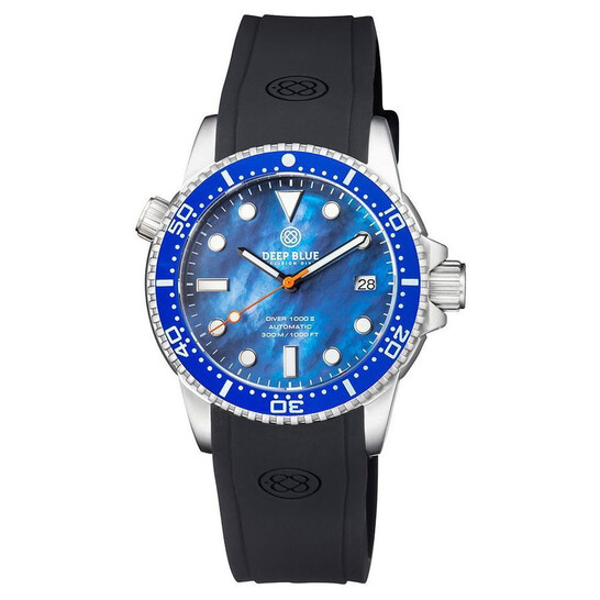 Deep Blue Diver 1000 Gen2 Automatic Men's Watch DVR40BLUEMOP - Watches ...