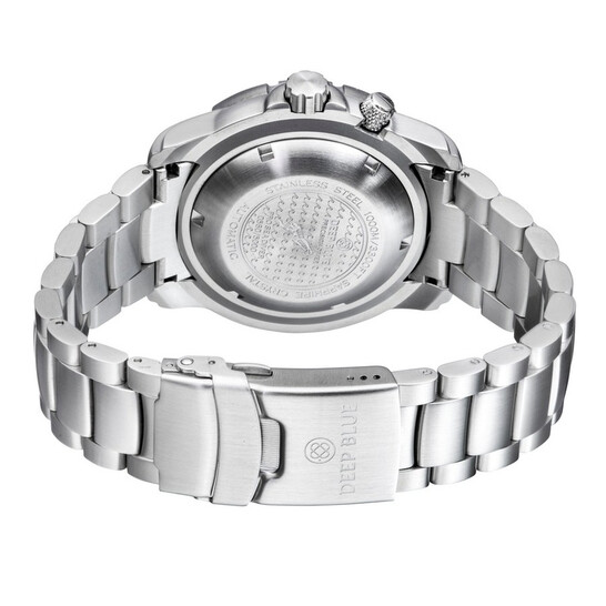 Deep Blue Pro Sea Diver 1000M Gmt Automatic White Dial Men's Watch ...