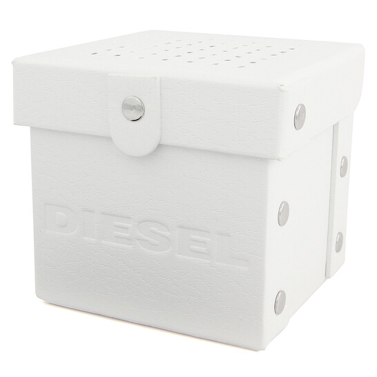 Diesel Double Down White Rubber Men's Watch DZ1436 698615070510 ...