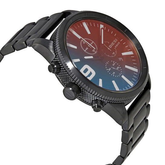 Diesel Rasp Chronograph Black Ombre Dial Men's Watch DZ4447 ...