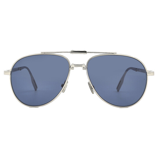 Dior Blue Pilot Men's Sunglasses DIOR90 A1U DM40097U 16V 57 ...