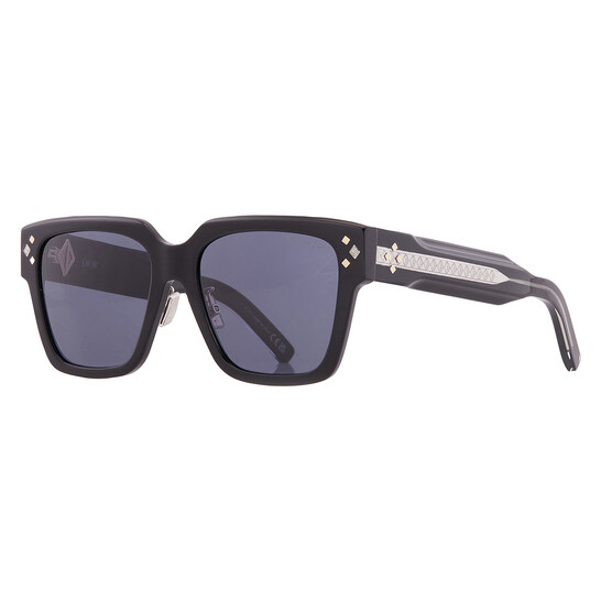 Dior CD DIAMOND S3F Blue Square Men's Sunglasses DM40084F 01V 55 ...