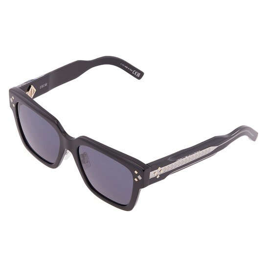 Dior CD DIAMOND S3F Blue Square Men's Sunglasses DM40084F 01V 55 ...