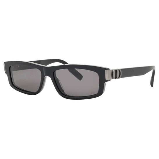 Dior CD ICON S2I Smoke Rectangular Men's Sunglasses DM40123I 01A 55 ...