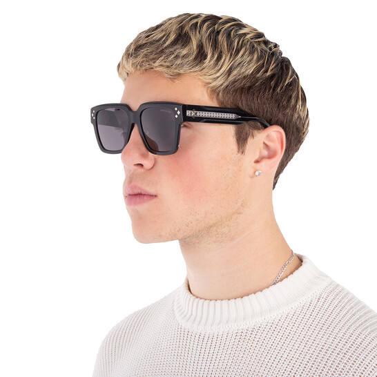 Dior Smoke Square Men's Sunglasses CD DIAMOND S3F 10A0 DM40084F 01A 55 ...