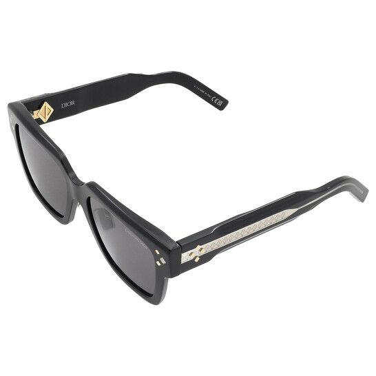 Dior Smoke Square Men's Sunglasses CD DIAMOND S3F 10A0 DM40084F 01A 55 ...