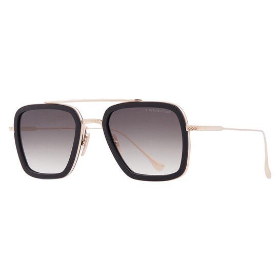 Dita FLIGHT.006 Grey Gradient Navigator Men's Sunglasses 7806-B 52 814981022100 - Sunglasses ...