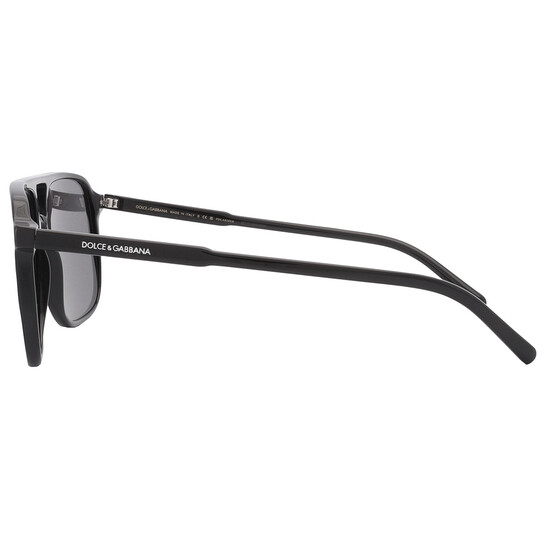 Dolce & Gabbana Dark Grey Navigator Men's Sunglasses DG4423 501/81 58 ...